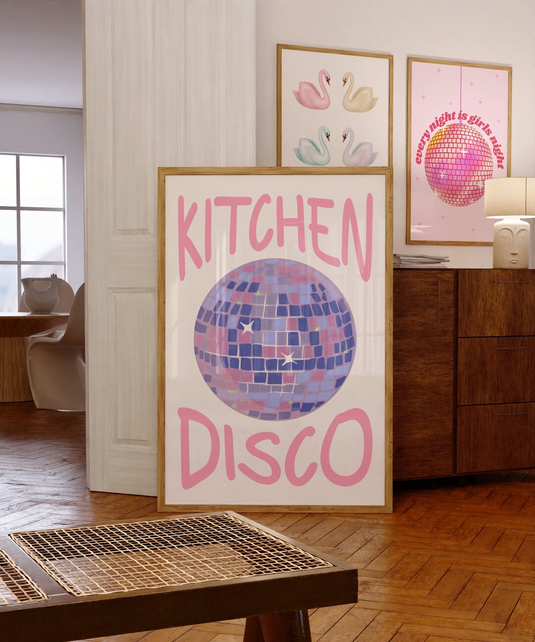 Kitchen Disco Digital Wall Art/poster - Etsy