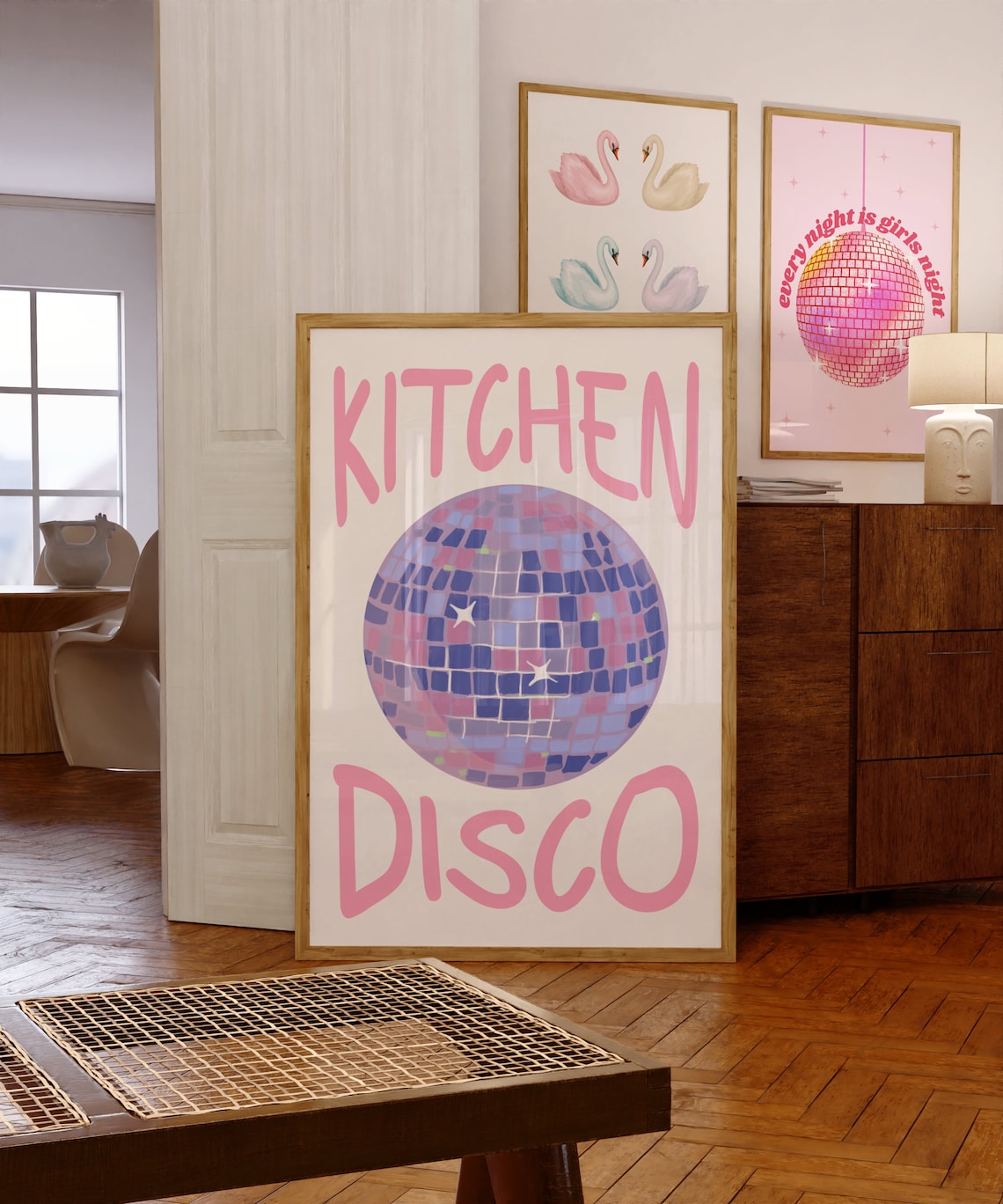 Kitchen Disco Digital Wall Art/poster - Etsy