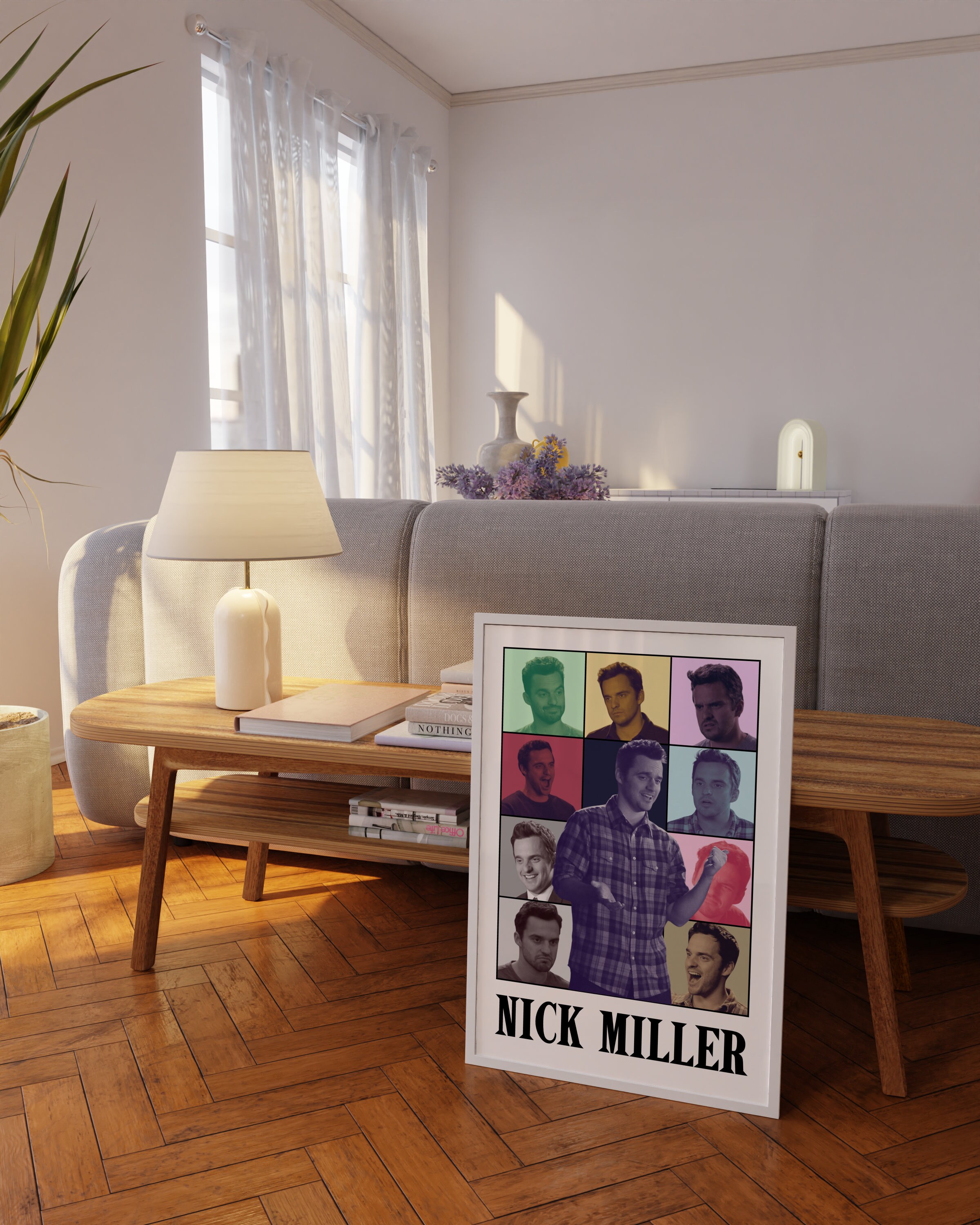 Nick Miller From New Girl the Eras Tour Inspired Digital Wall Art ...