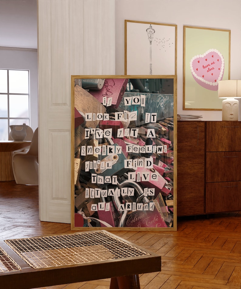 Love Lock Bridge Magazine Letters Digital Art if You Look for It I've ...