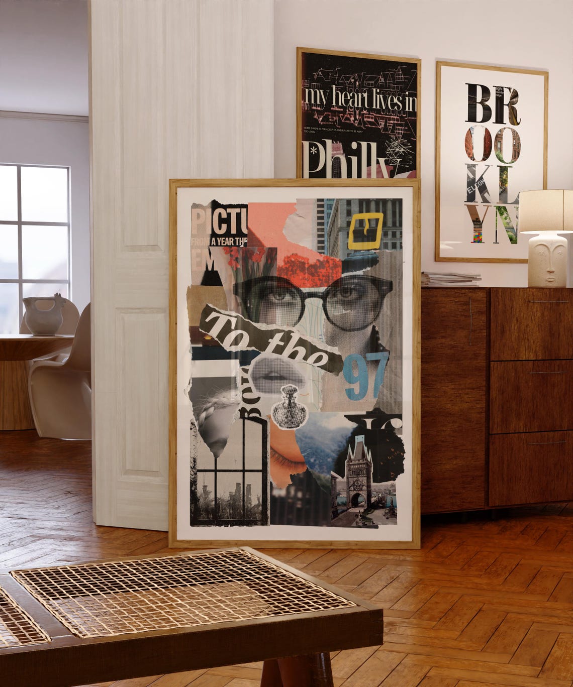 Magazine Cut-outs Collage Digital Wall Art/poster - Etsy