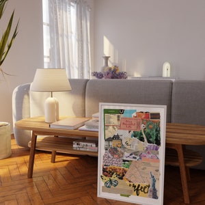 Magazine Cut-outs Collage Digital Wall Art/poster - Etsy