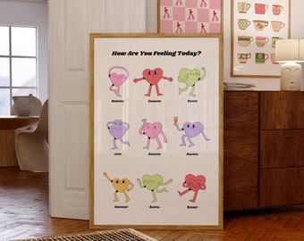 How Are You Feeling Emoji Chart Today I'm Feeling Chart How Are You ...