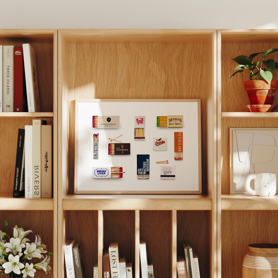 Baltimore City Matchboxes & Matchbooks Collage Digital Wall Art/poster ...