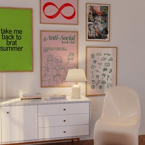 Take Me Back to Brat Summer Digital Wall Art/poster - Etsy