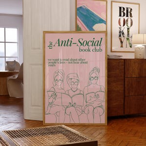 Pink&green the Anti-social Book Club | We Want to Read About Other ...