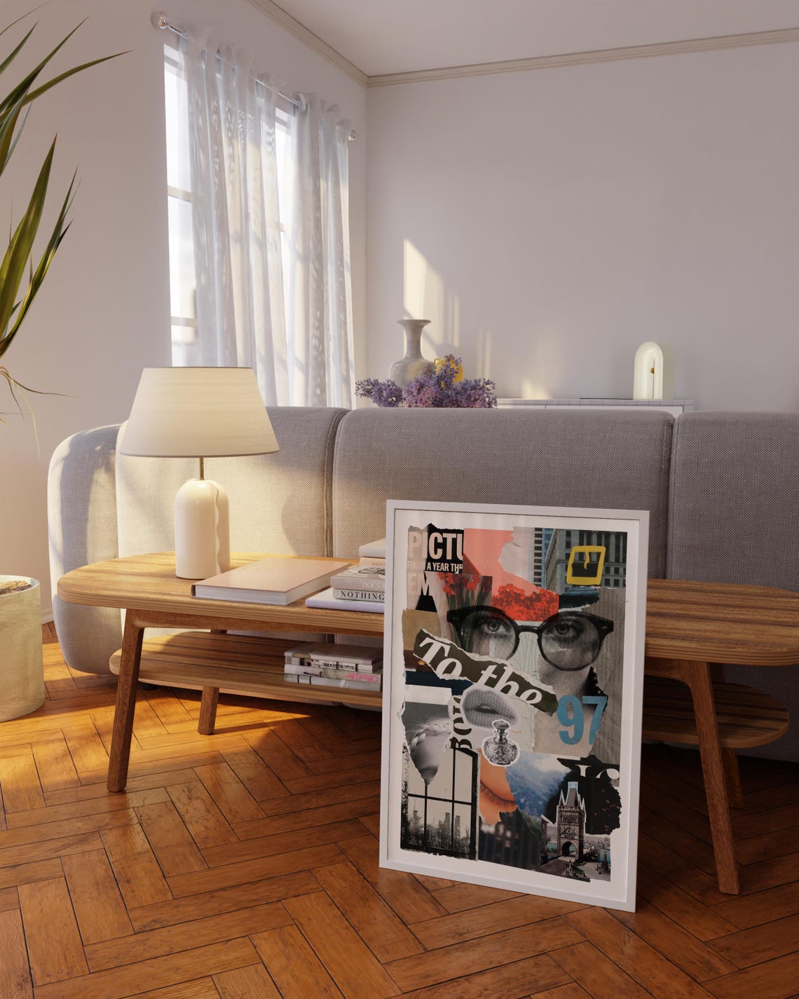Magazine Cut-outs Collage Digital Wall Art/poster - Etsy
