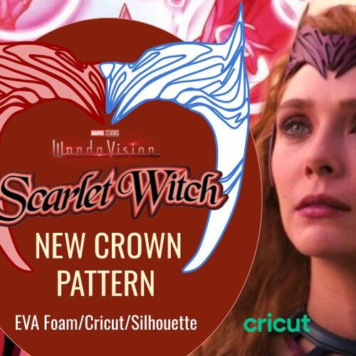 Scarlet Witch Crown Mom PDF Pattern - Etsy