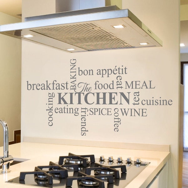 Kitchen Word Art - Etsy