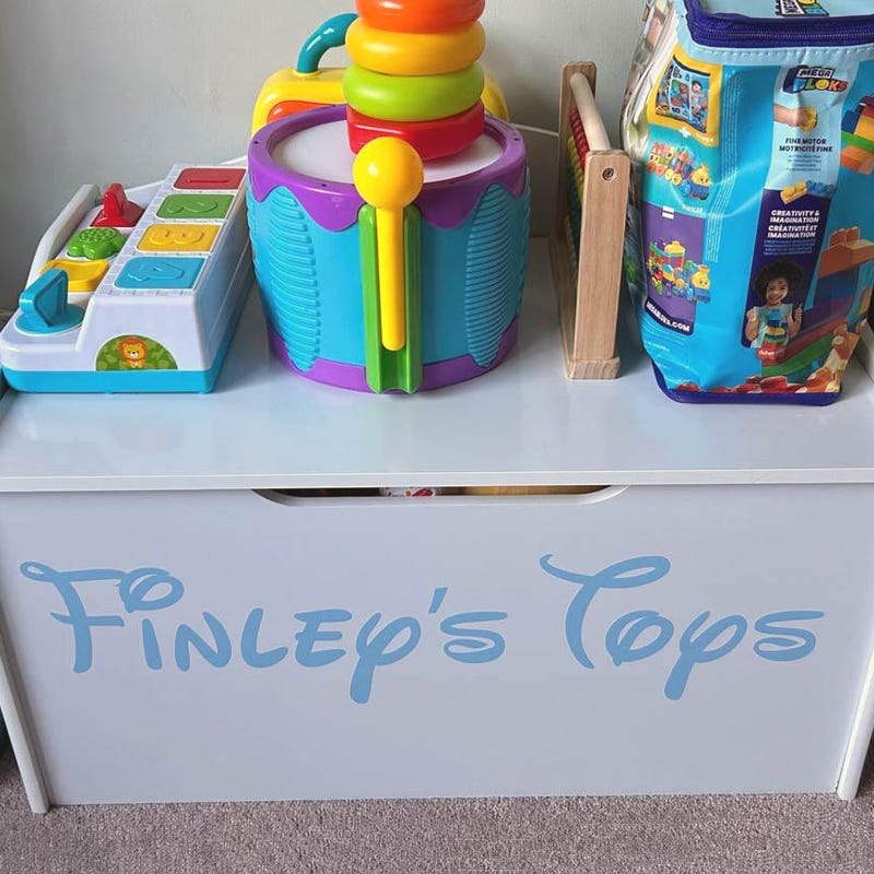 Personalized Toy Box - Etsy UK