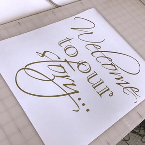 Welcome to Our Story Wall Sticker, Welcome to Our Story Decal, Wall ...