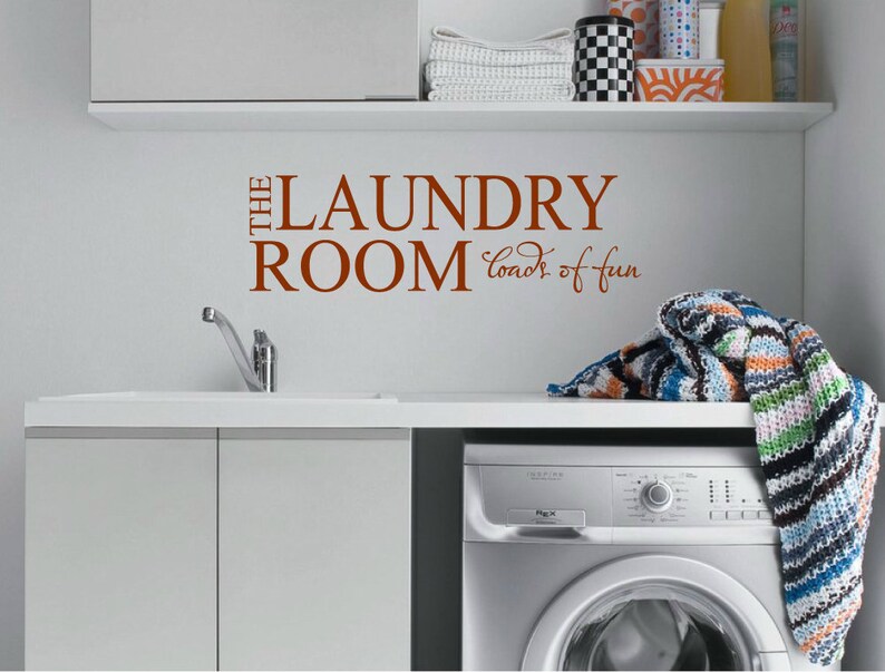 The Laundry Room Laundry Room Decal Laundry Stickers Laundry - Etsy UK
