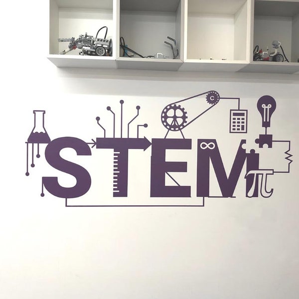 Stem Wall Decal - Etsy