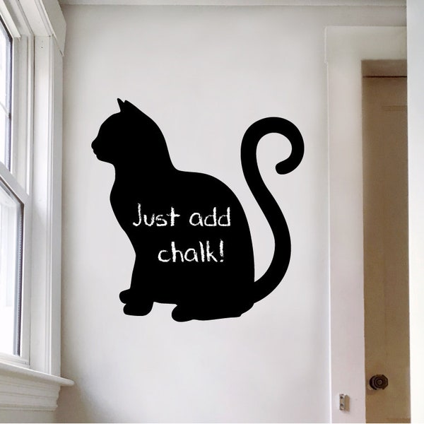 Chalkboard Cat - Etsy