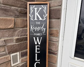6ft Welcome Front Porch Sign - Etsy