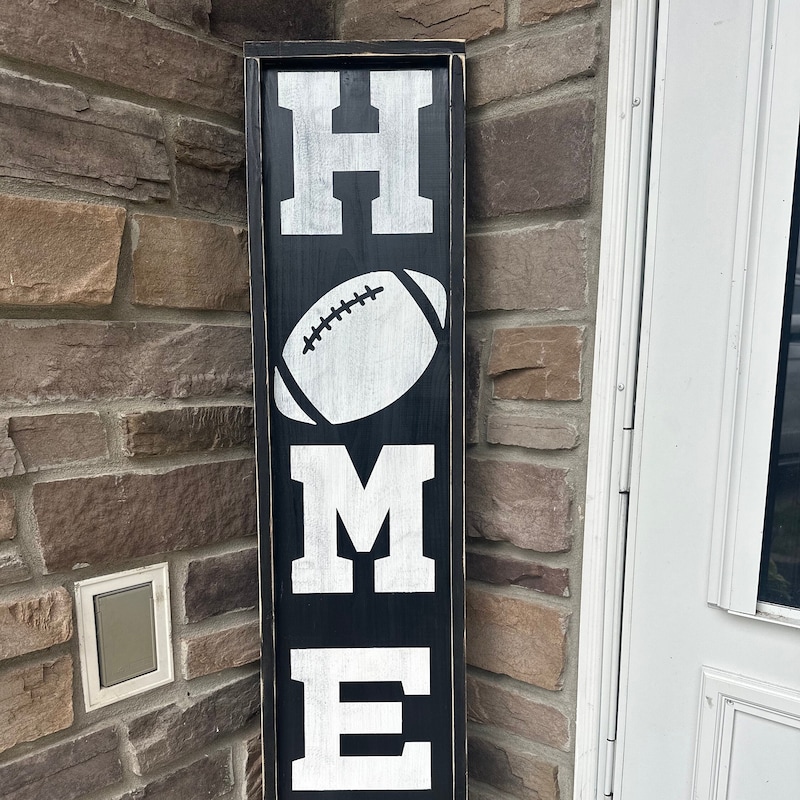 Football Porch Sign - Etsy