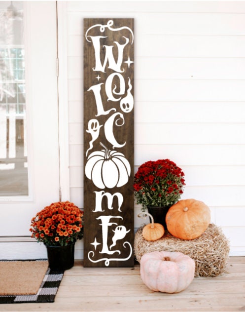 Autumn Welcome Sign