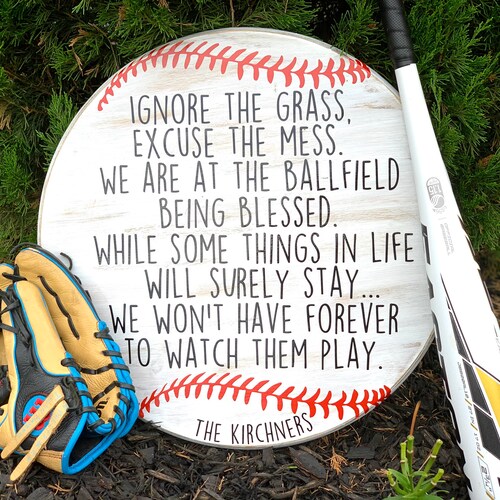 Baseball Family Door Hanger Sign Baseball Mama Travel - Etsy