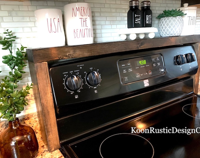 Stove Top Rack-spice Rack-stove Top Cover Rack Over the Stove - Etsy