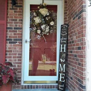 Handmade Prayer Hands Wood Porch Sign: Christian Welcome Decor - Etsy