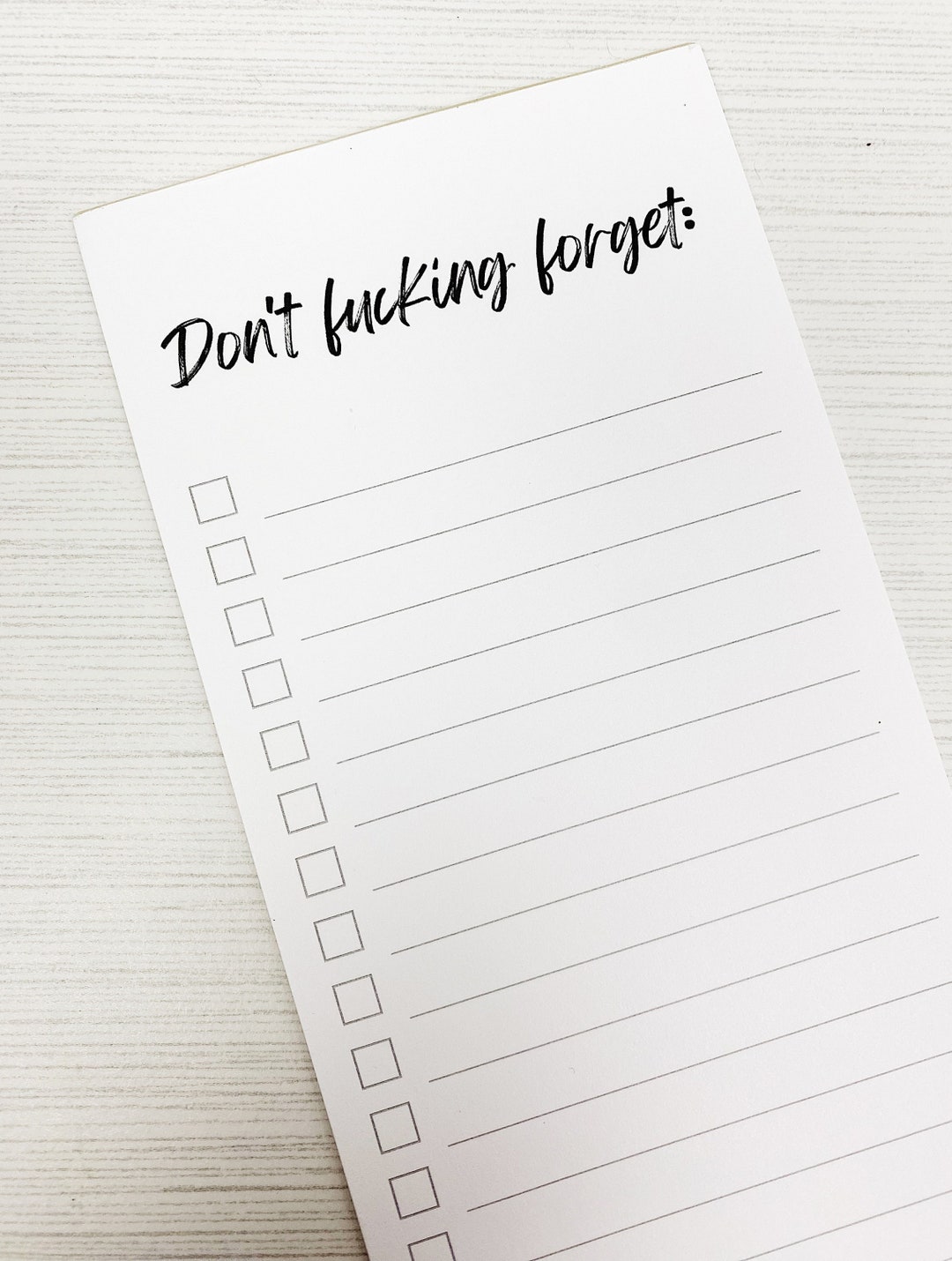 Lined Notepad, Funny Notepad, to Do List, to Do List Notepad, Funny ...