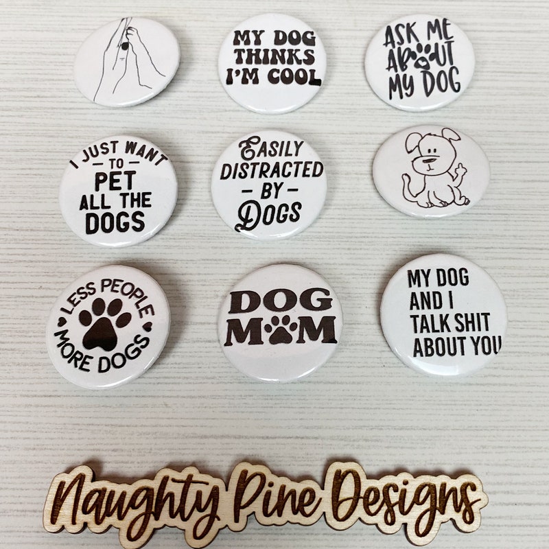 Funny Buttons - Etsy