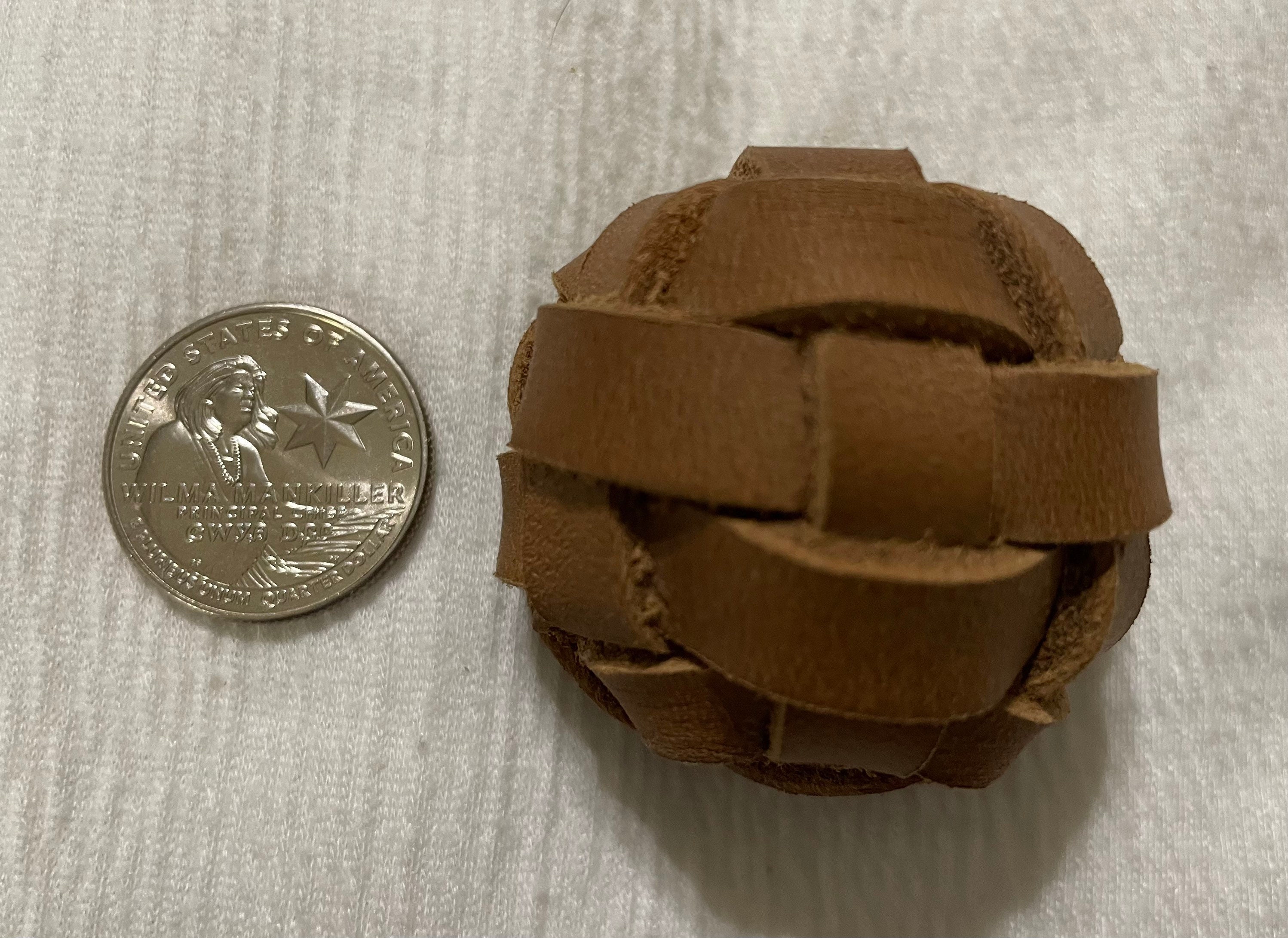 Stickball Game Ball- Leather - Etsy