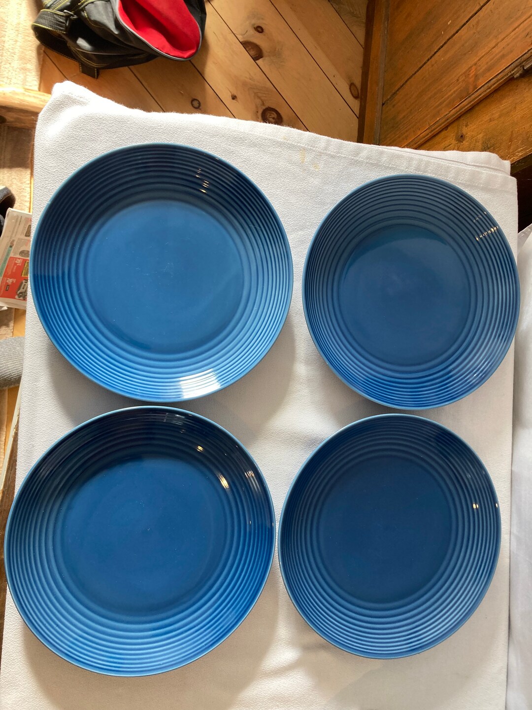Set of 4 Royal Doulton Gordon Ramsay 11 Inch Blue Maze Dinner Plates - Etsy