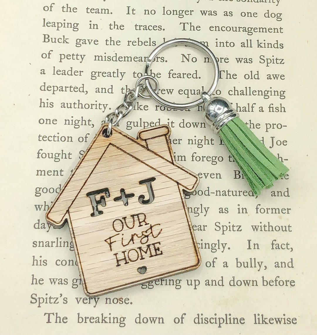 Our First Home | Personalized Keychain | Housewarming Gift First Home ...