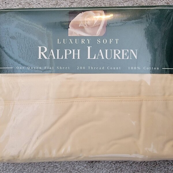 Ralph Lauren Sheet Queen - Etsy