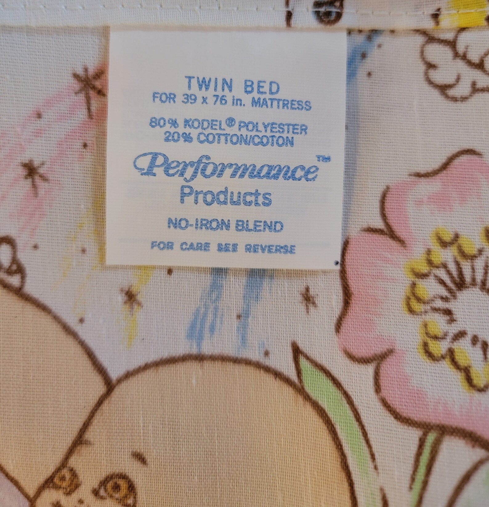 NOS Vintage Cabbage Patch Kids Flat Sheet by Springs - Twin Size [#899 ...