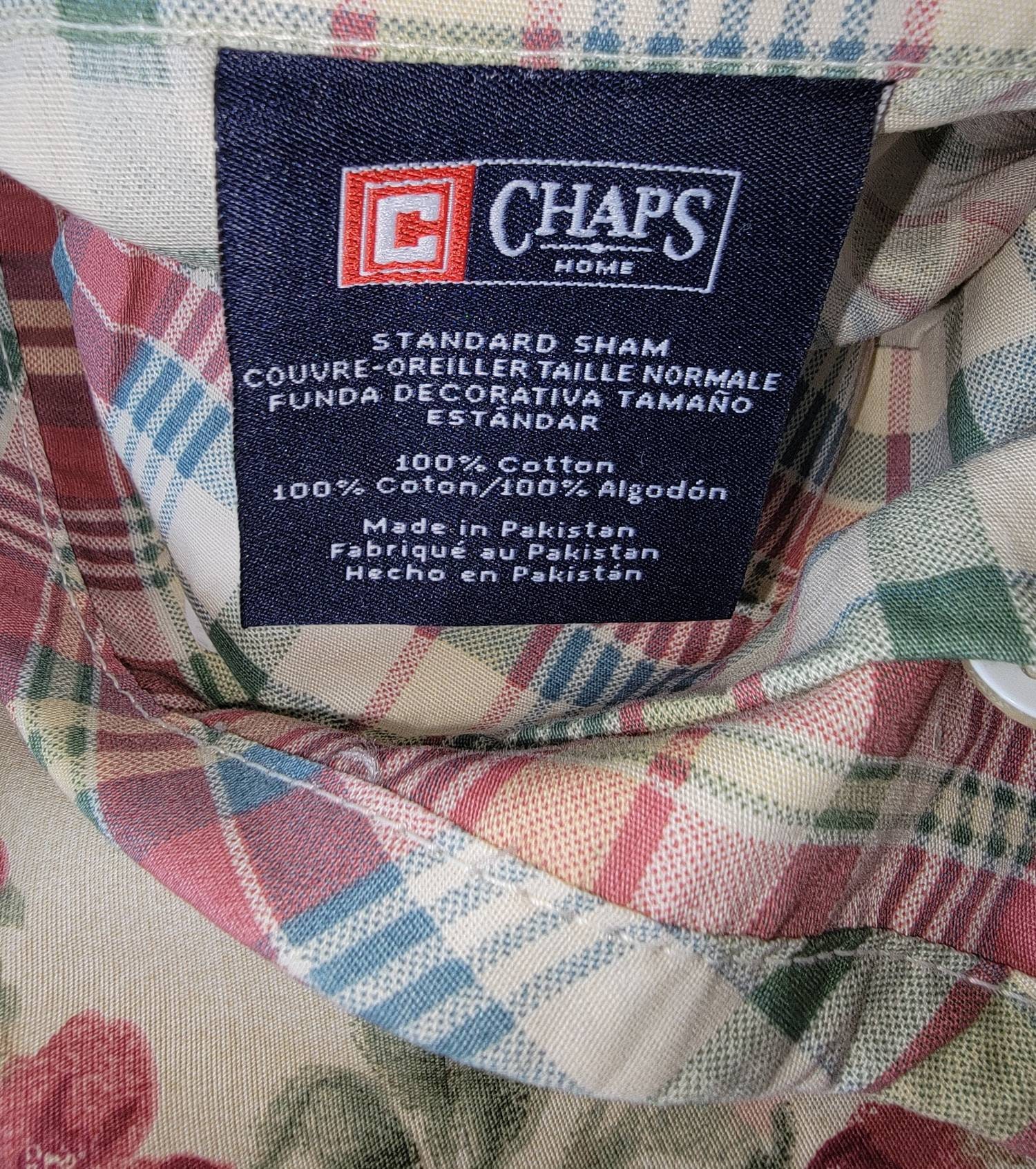 Set of Ralph Lauren Chaps Standard Size Pillow Shams - Etsy