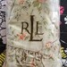 RARE NOS Vintage Lauren Ralph Lauren cole Bark Pillow Sham W/ruffles Country Cottage Design King ...