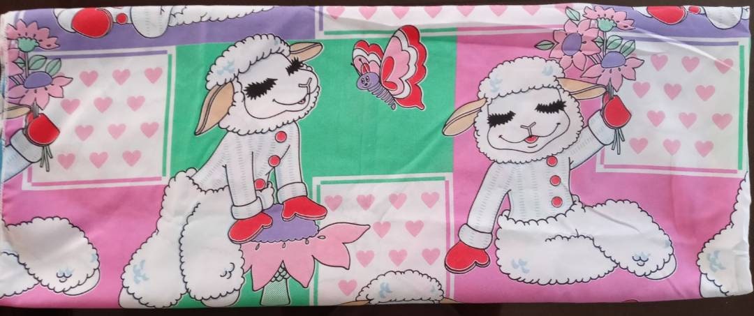 Vintage Lamb Chop Sheet Set! - Etsy