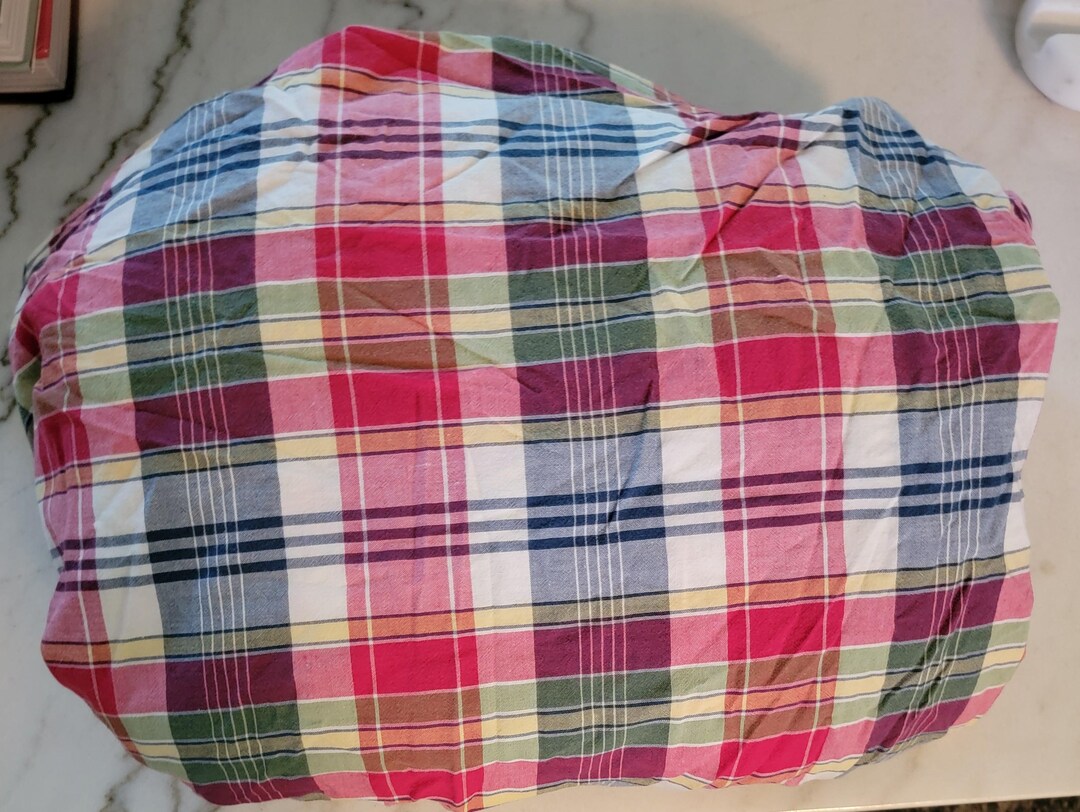 Polo Ralph Lauren Sundeck Madras Plaid Fitted Sheet - Twin Size [#1044 ...