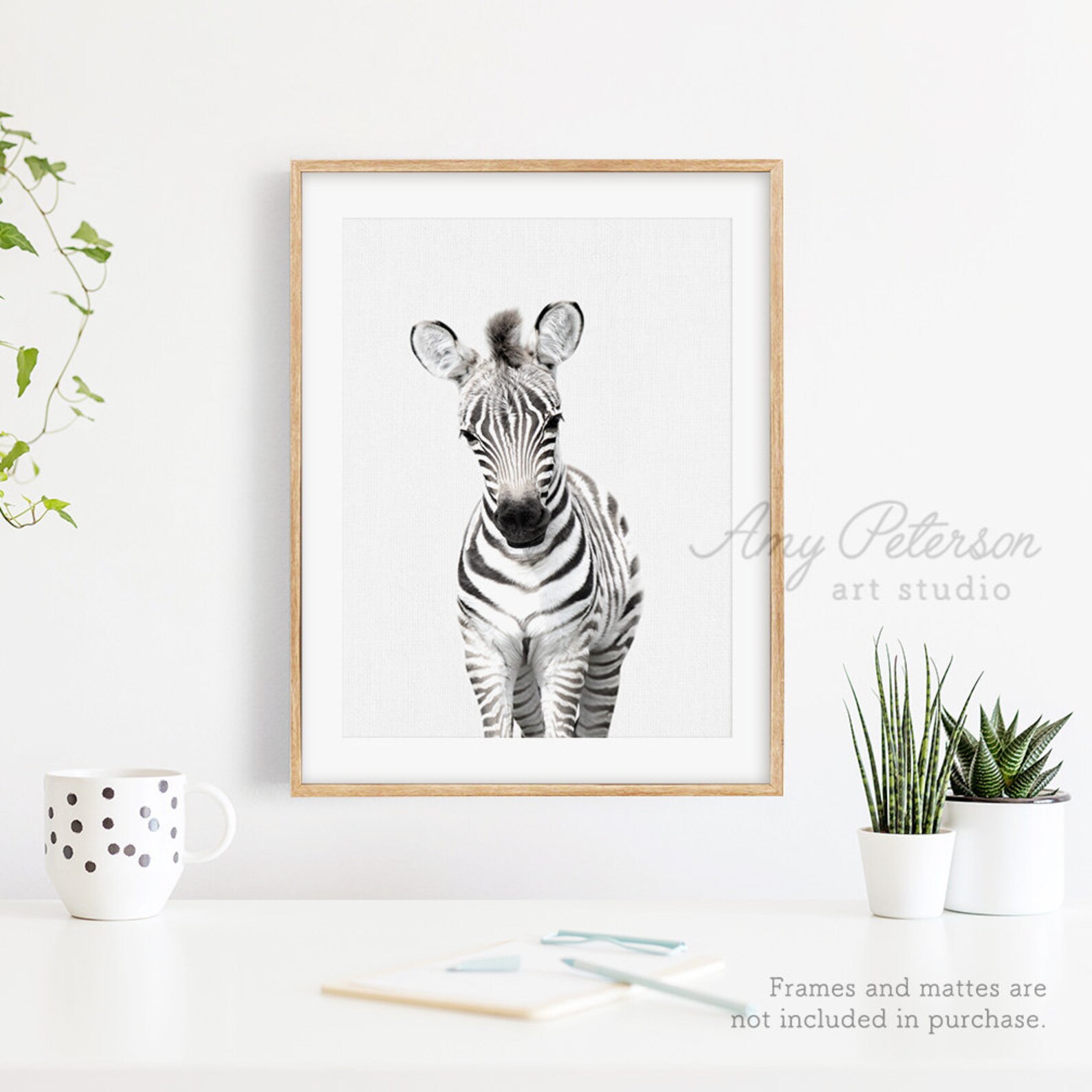 Zebra Print as Seen in Homegoods Zebra Wall Art Zebra Decor | Etsy