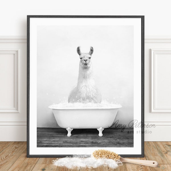 Llama Art - Etsy