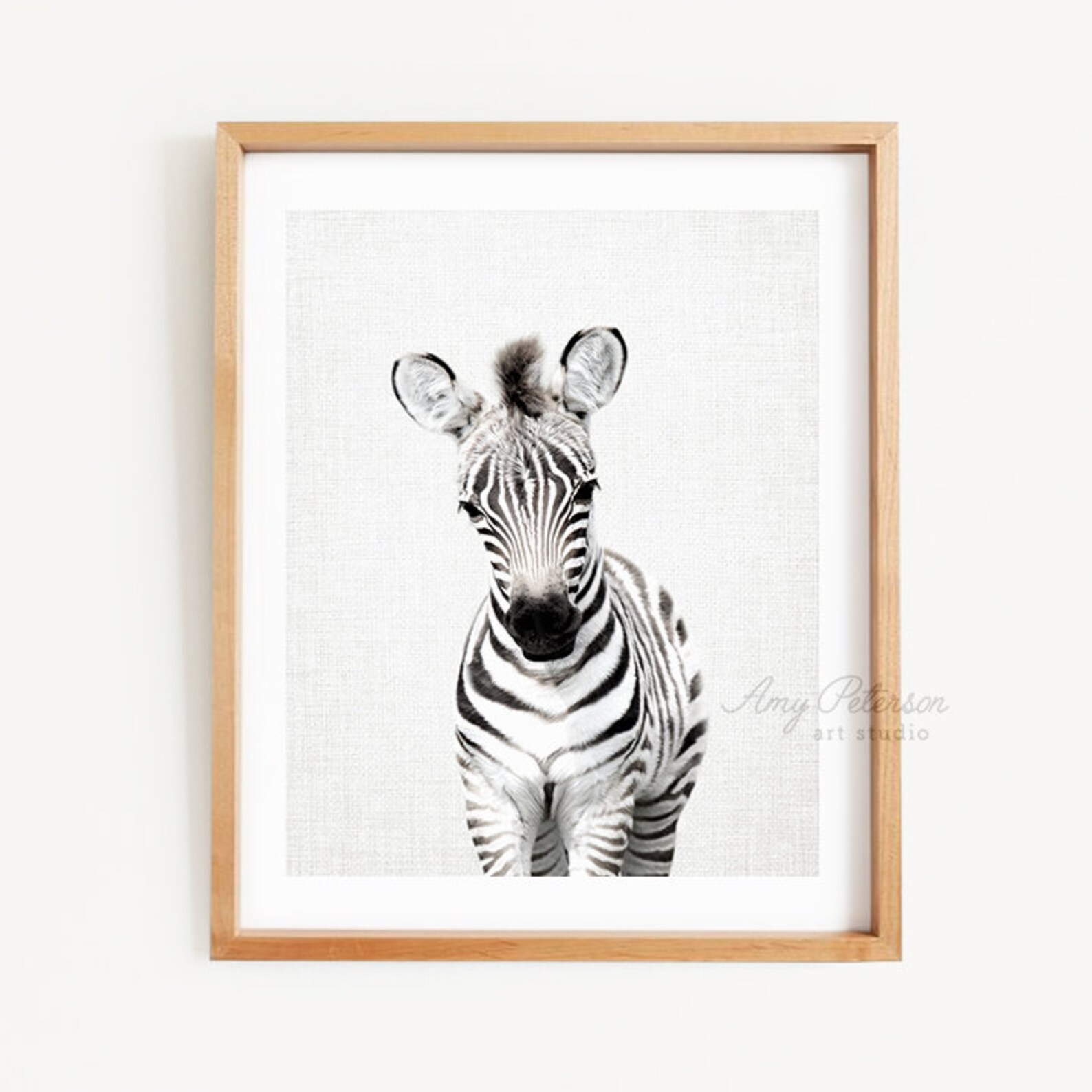 Zebra Print as Seen in Homegoods Zebra Wall Art Zebra Decor - Etsy
