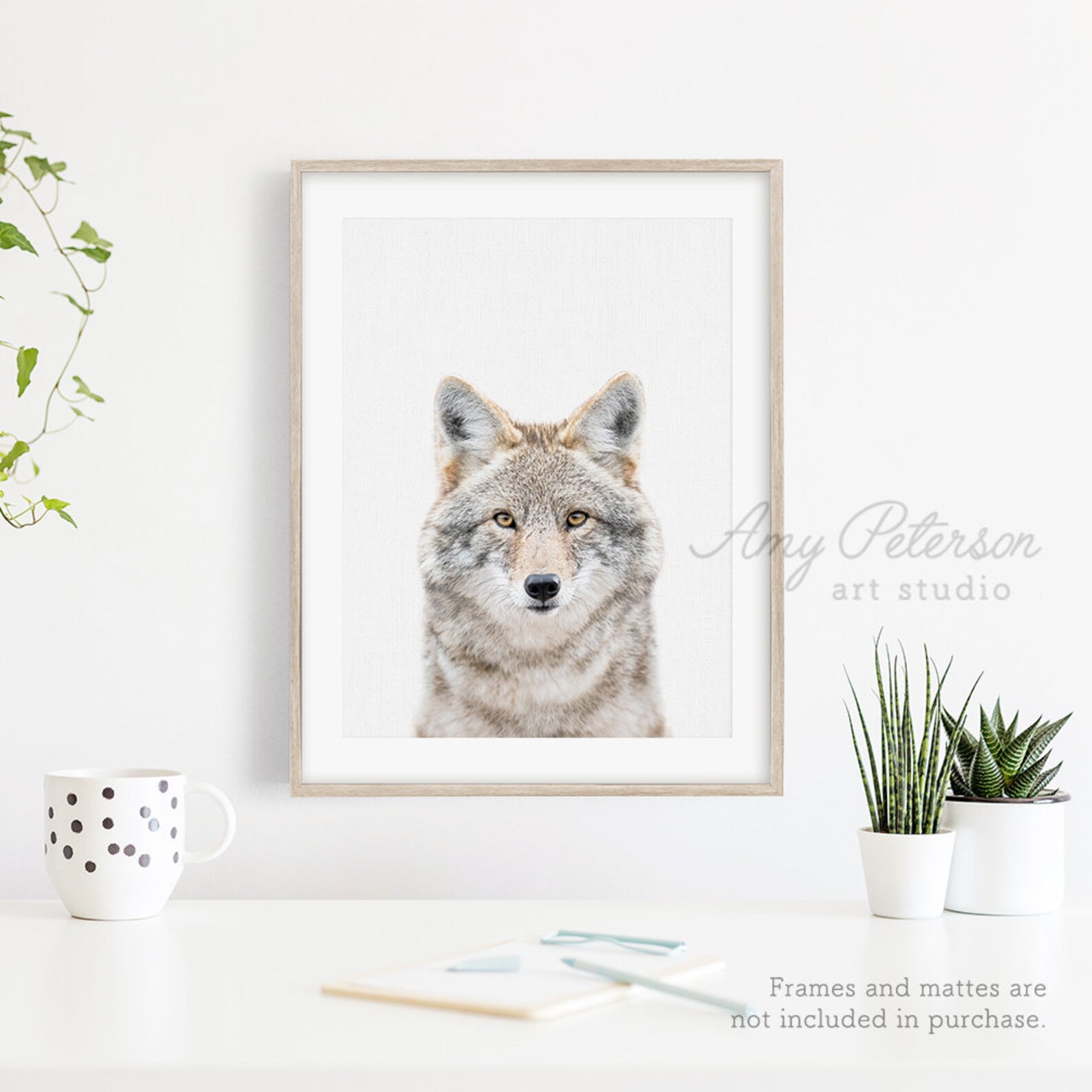 Wolf Portrait Wolf Art Print Wolf Wall Art Wolf Wall Decor | Etsy