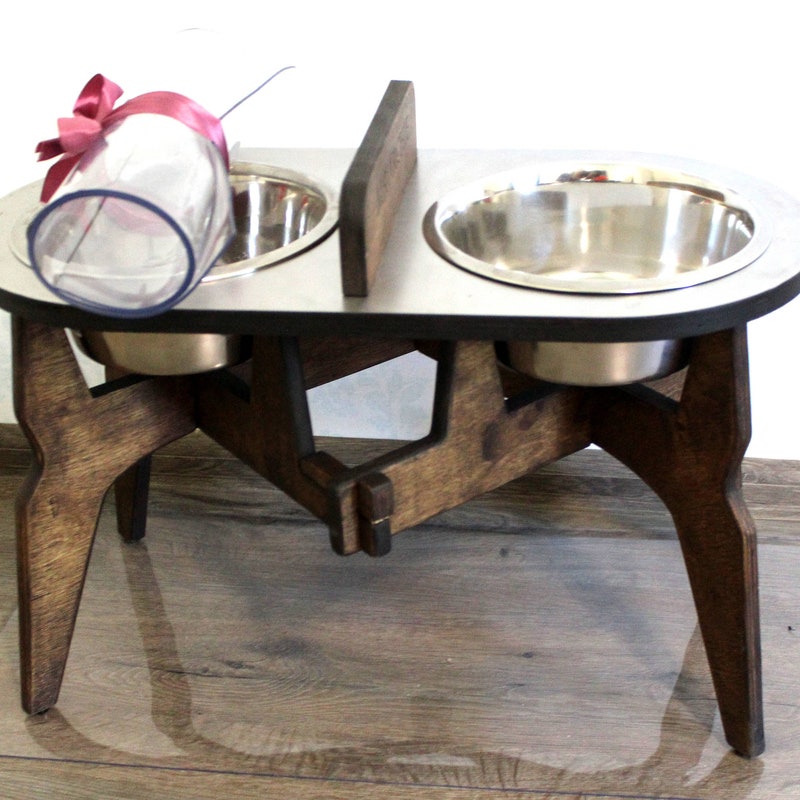 Rustic Dog Bowl - Etsy