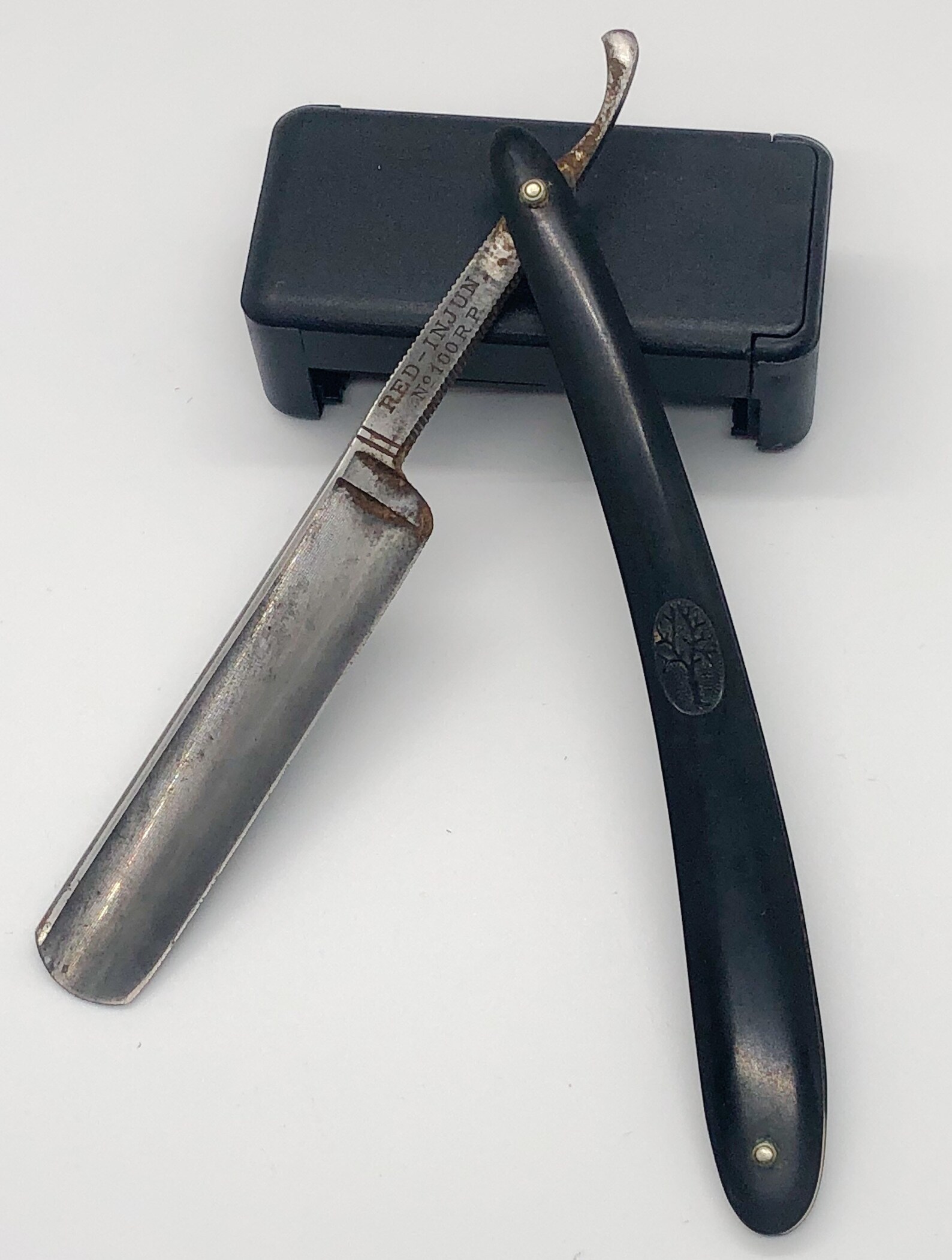 H Boker Red Injun Razor No. 100 R.P - Vintage Straight Razor - Etsy Canada