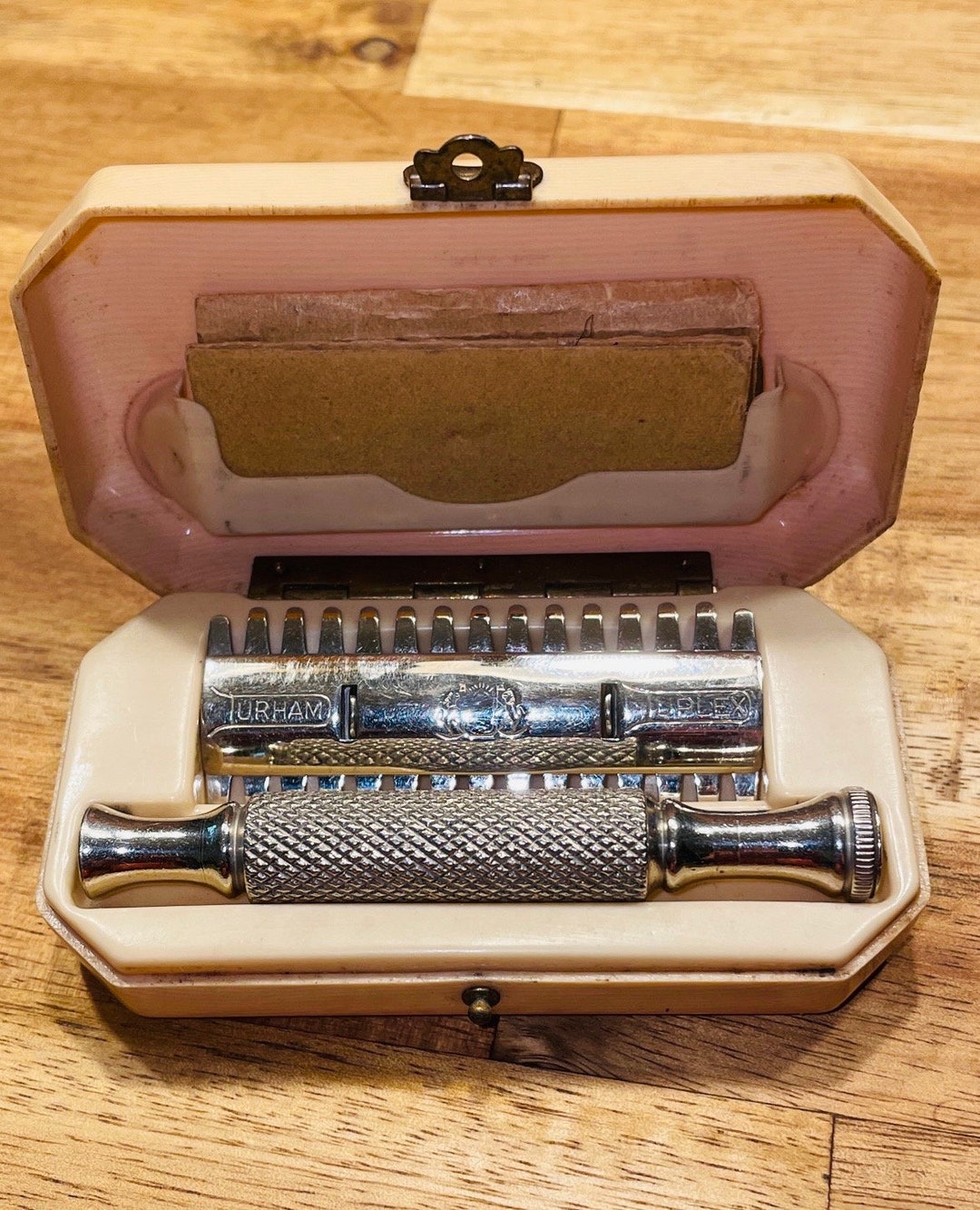 Vintage Durham Duplex Safety Razor in Bakelite/celluloid Travel Case - Etsy