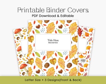 BINDER COVERS - Etsy