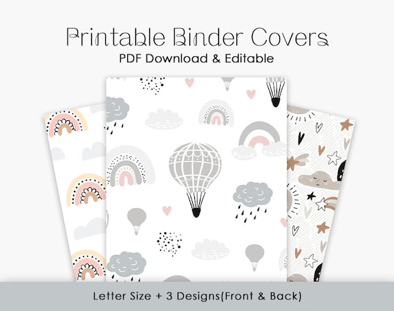 Cute Binder Covers