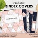 Printable Binder Cover Set - Etsy