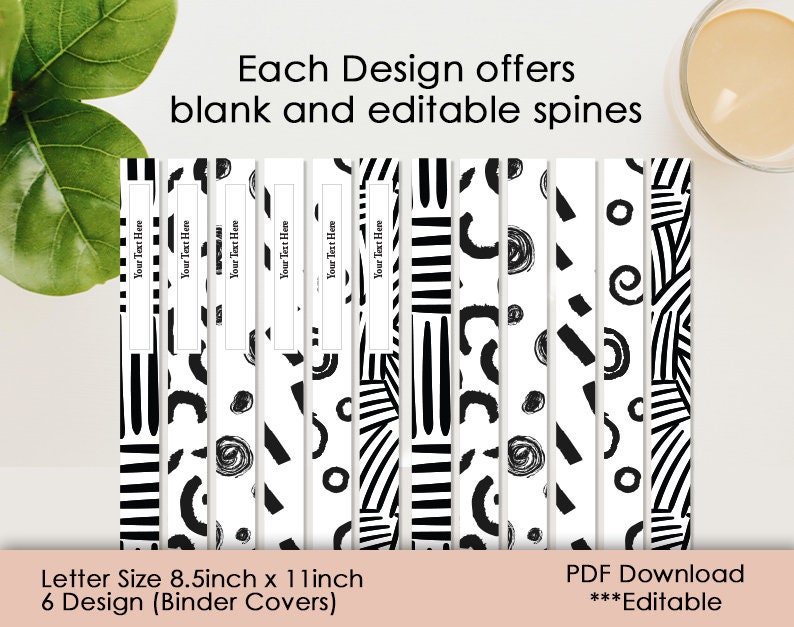 Binder Cover Printable | Binder Cover and Spines Printable | Binder ...