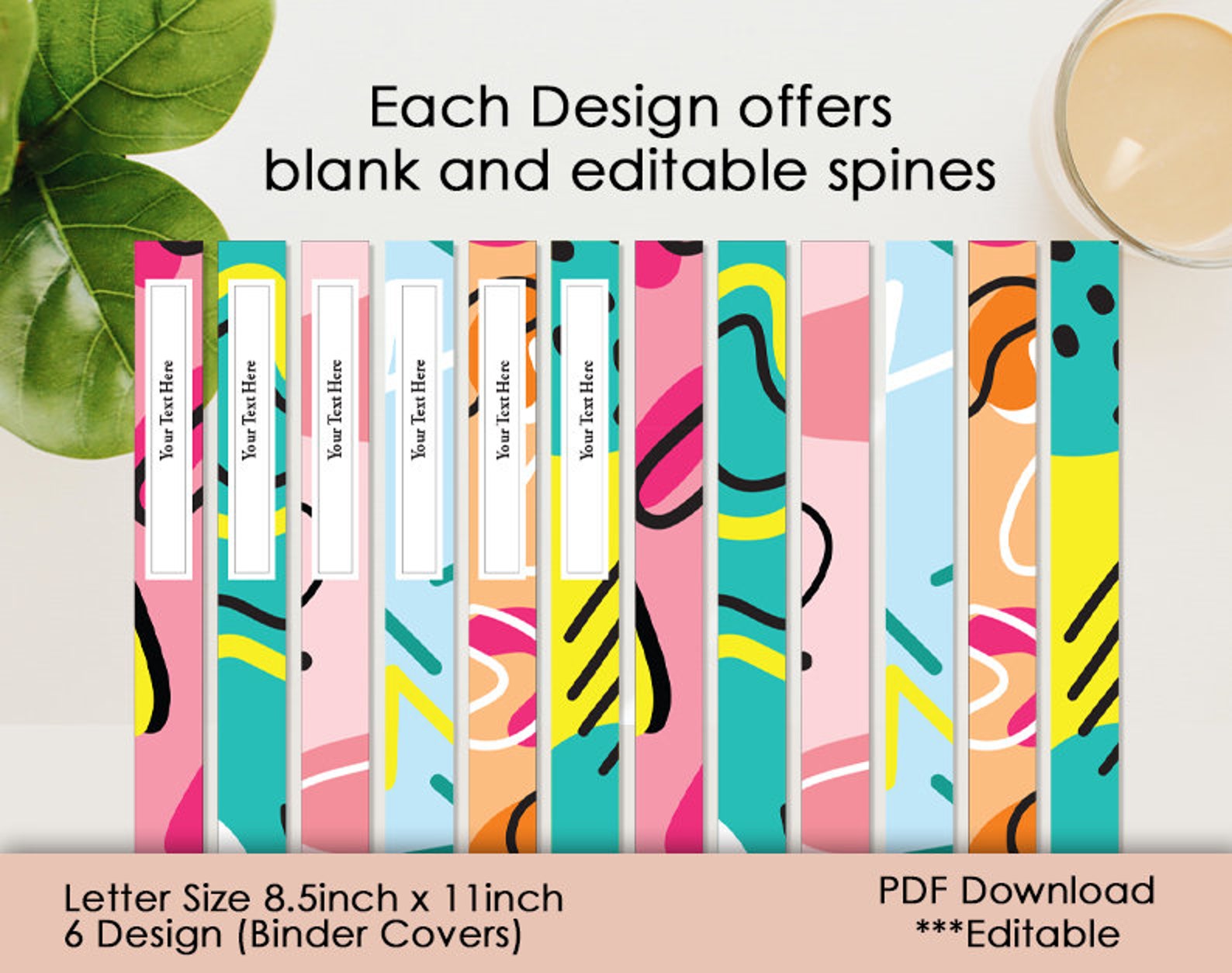 Binder Cover Printable | Binder Cover and Spines Printable | Binder ...