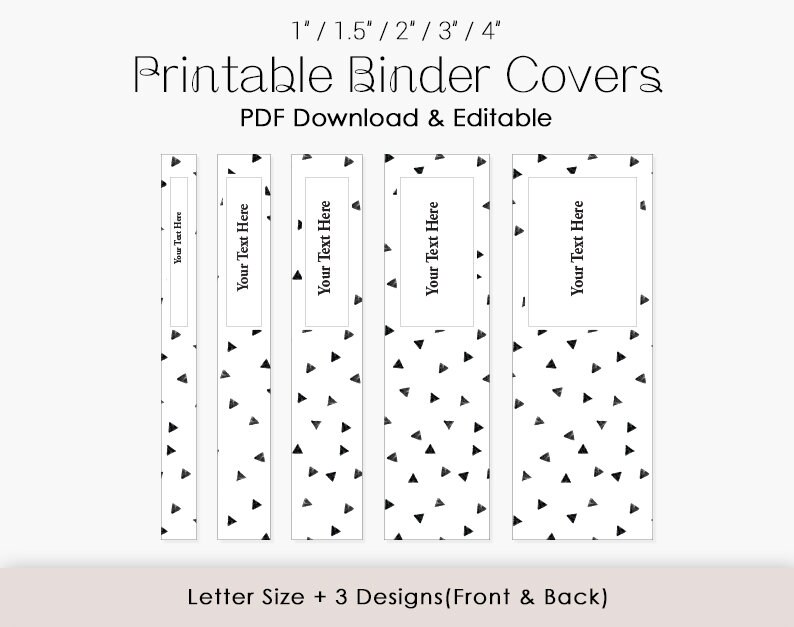 Editable Binder Cover Printable Polka Dot Binder Cover | Etsy Australia