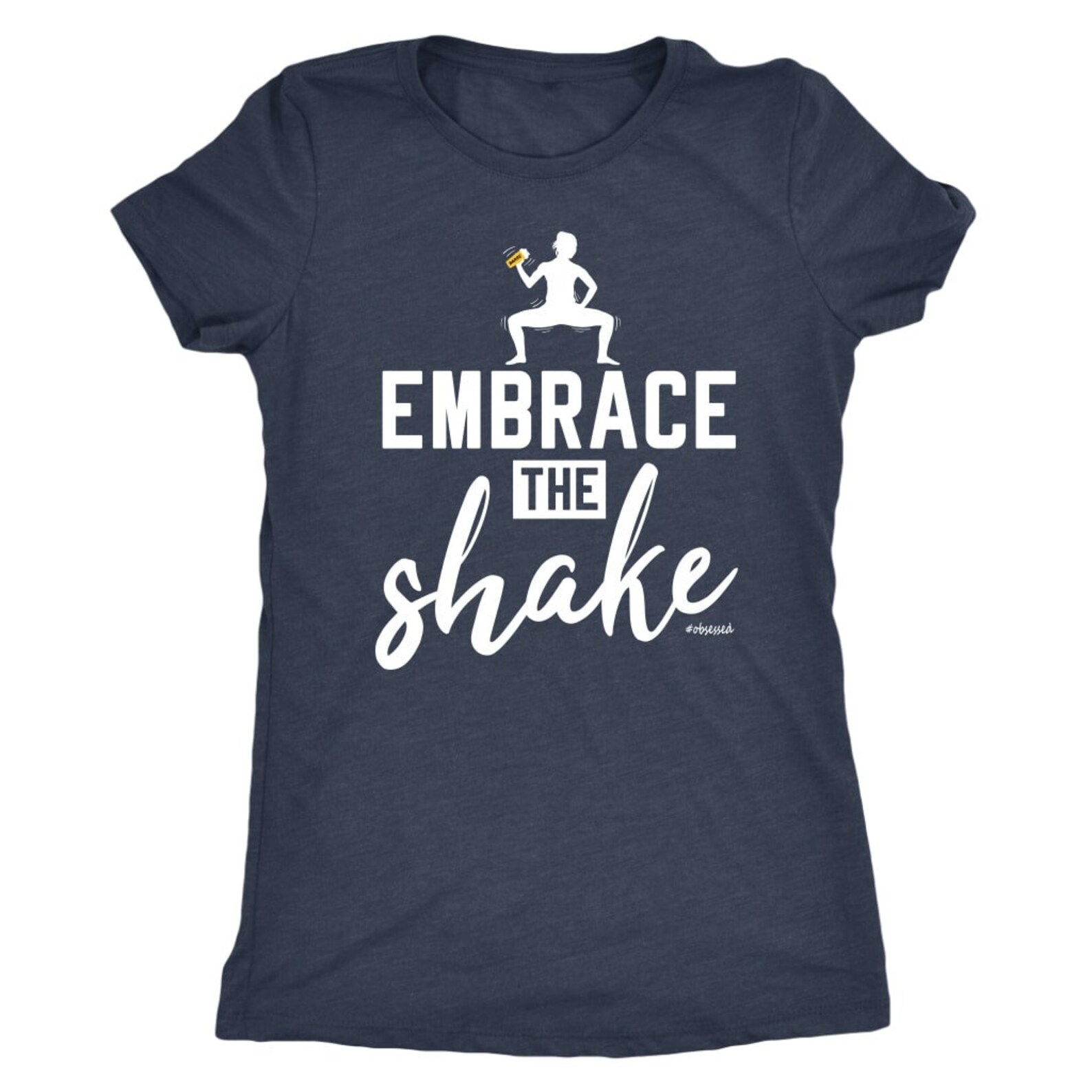 Embrace the Shake Womens Barre Workout Shirt Ladies Barre Fitness ...