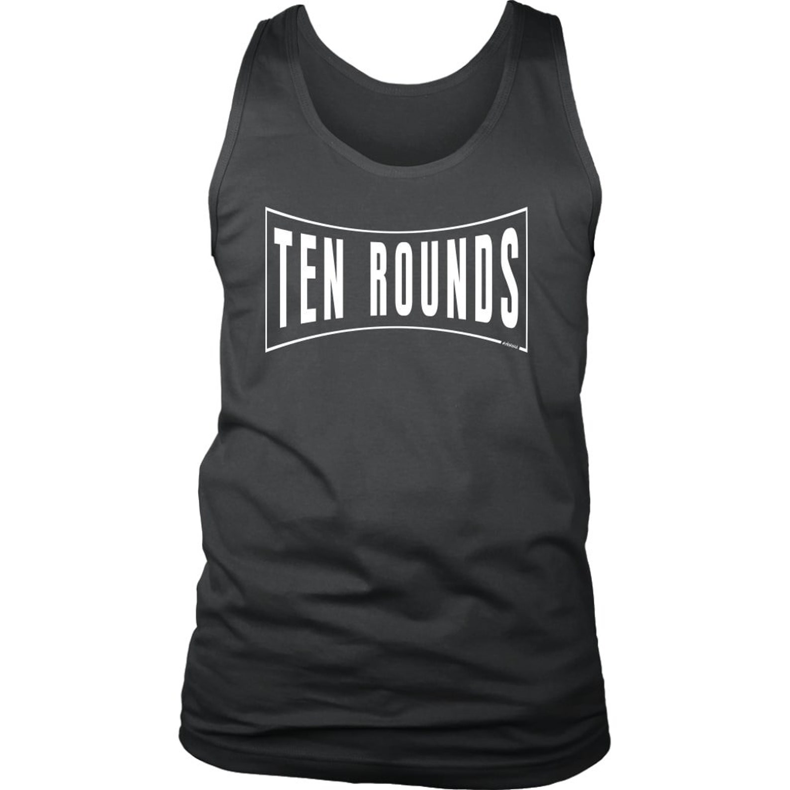 10 Boxing Rounds Men's Tank Boxing Workout Shirt Male - Etsy